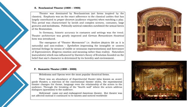 GRADE 9 - ARTS (Theatrical Forms from Different Art Periods) | PDF ...