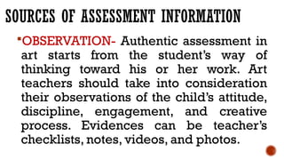 MC ARTS Authentic Art Assessment ppt.pptx