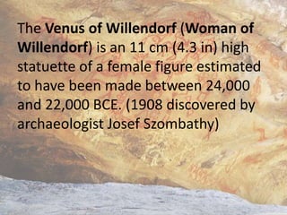 (Arts) PreHistoric Art | PPT