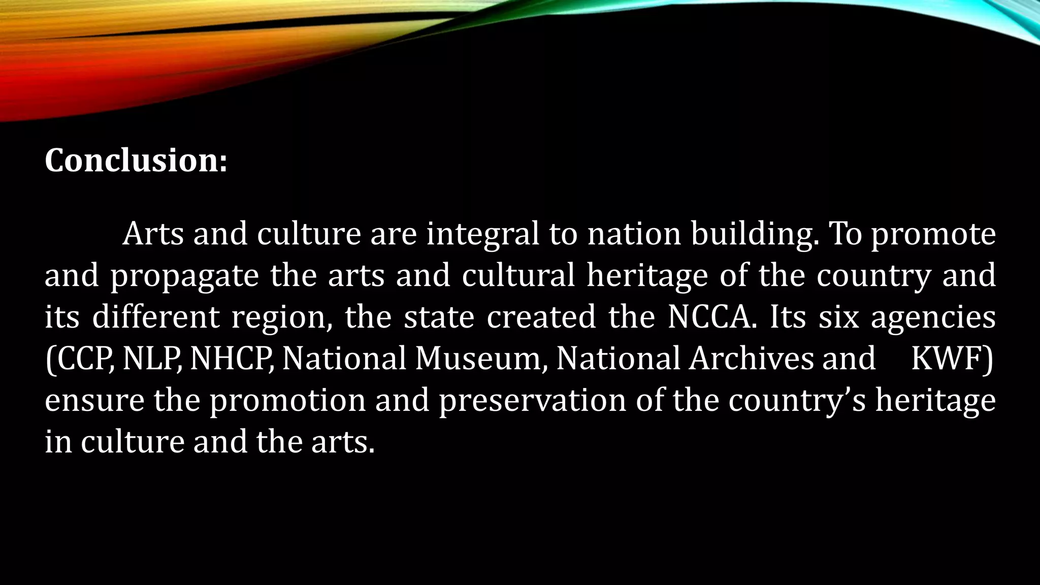 Arts Promotion and Preservation.pptx