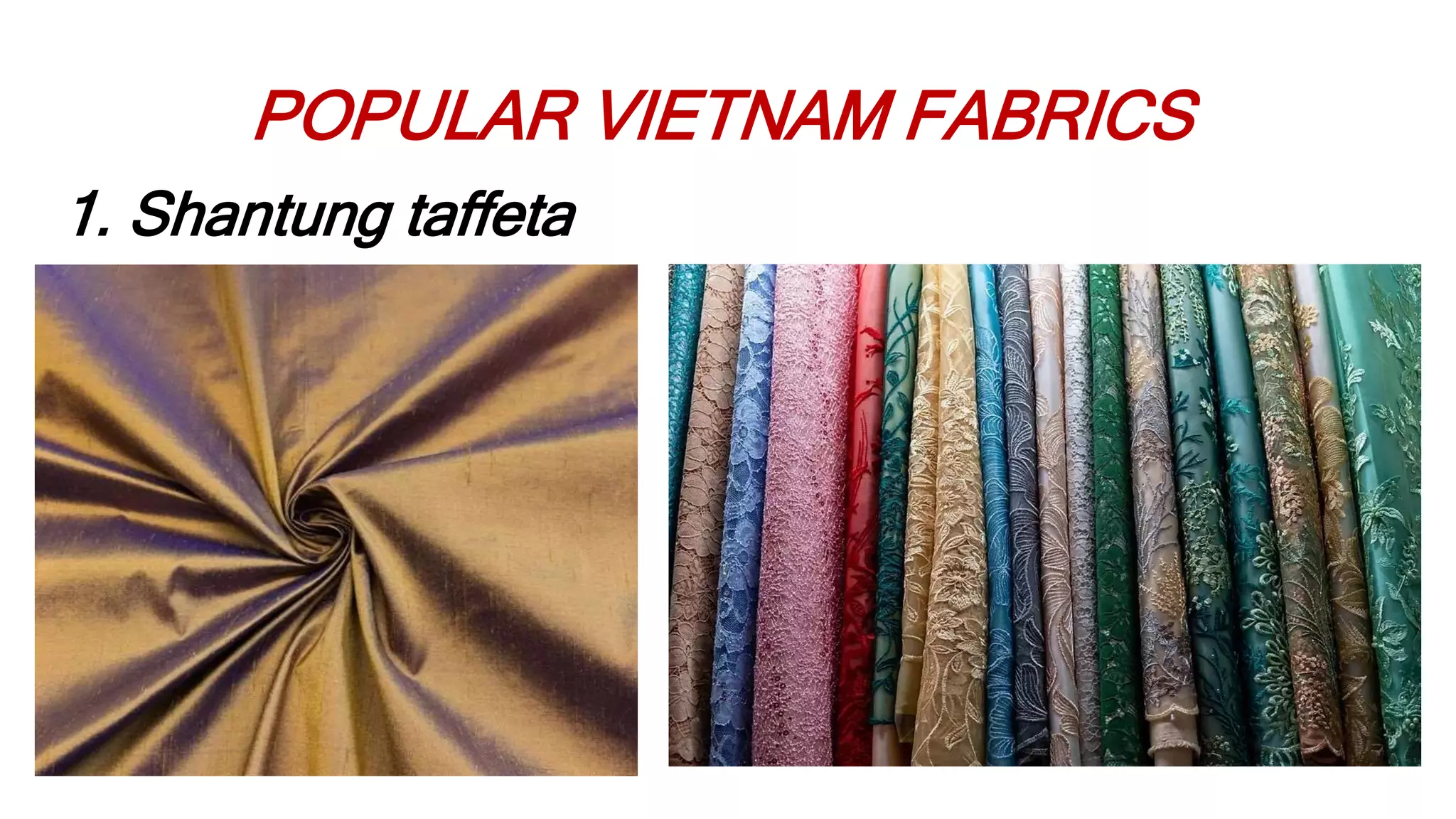 MAPEH 8 Arts Quarter 1 (Fabrics) | PPTX