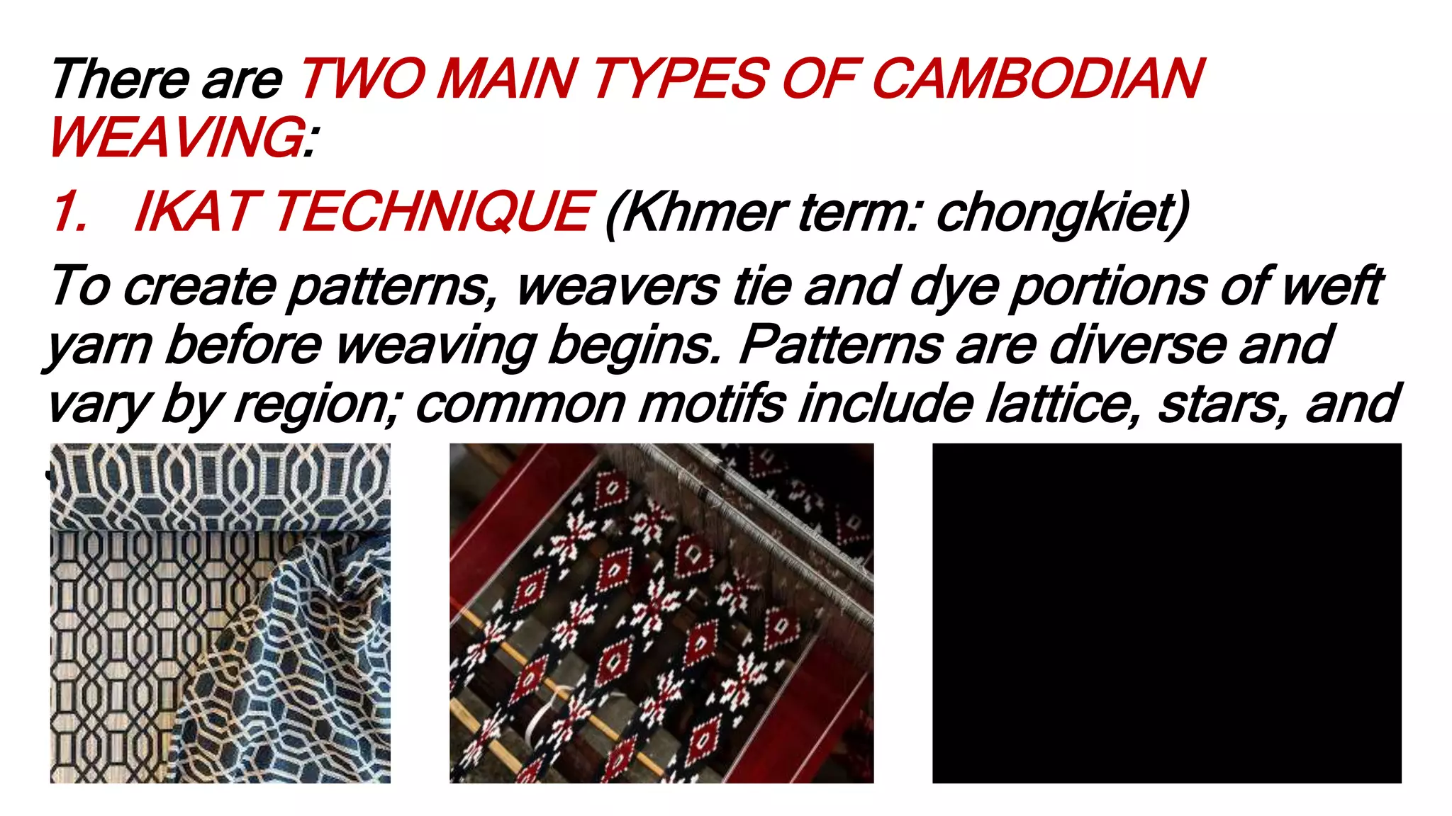 MAPEH 8 Arts Quarter 1 (Fabrics) | PPTX