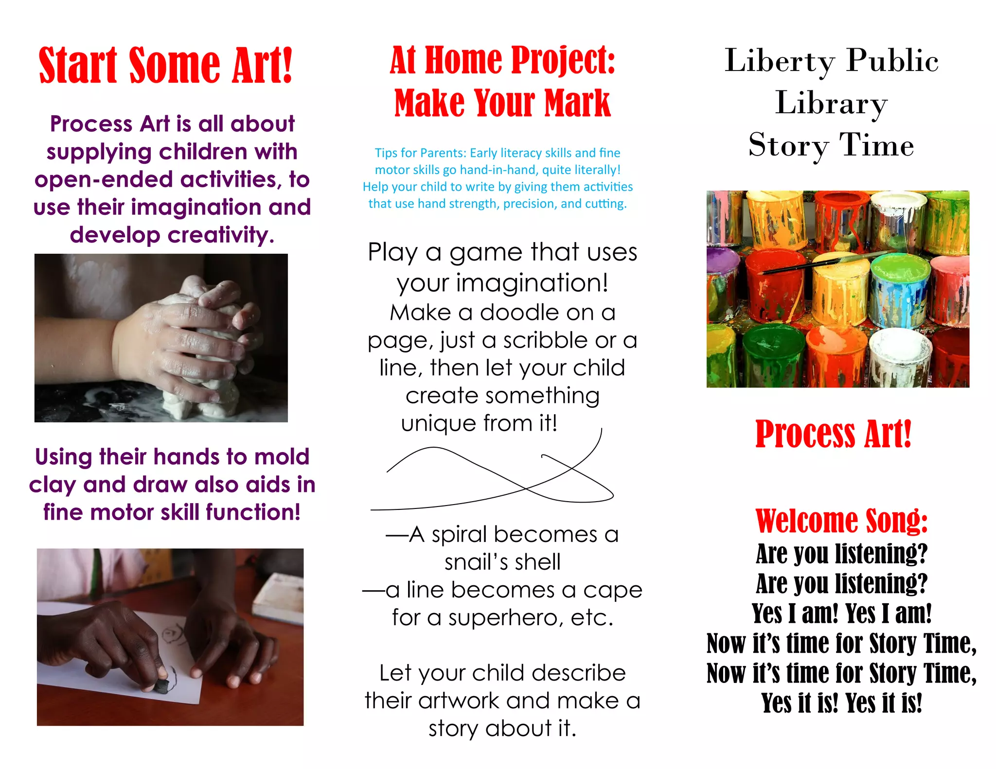 Process Art Story Time | PDF