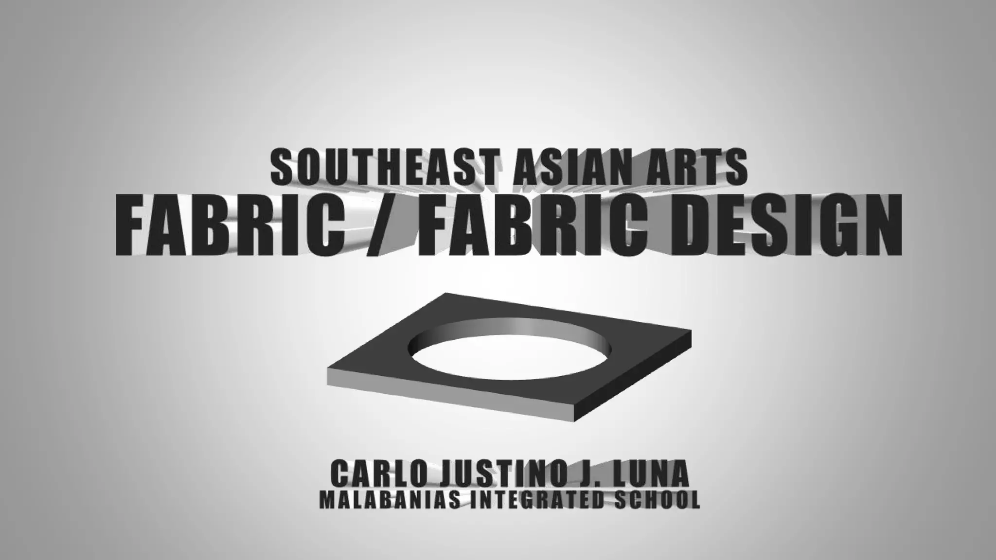 Fabric and Fabric Design - MAPEH 8 (Arts 1st Quarter) | PPTX