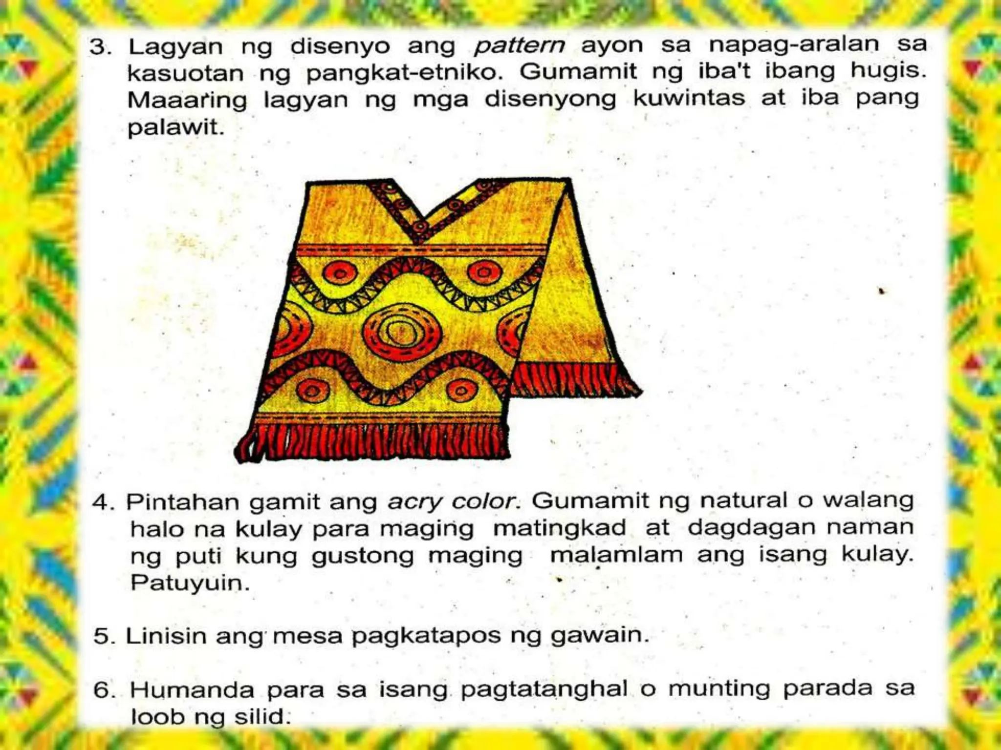 ARTS Y2 ARALIN 2 KASUOTAN AT PALAMUTING ETNIKO.pptx