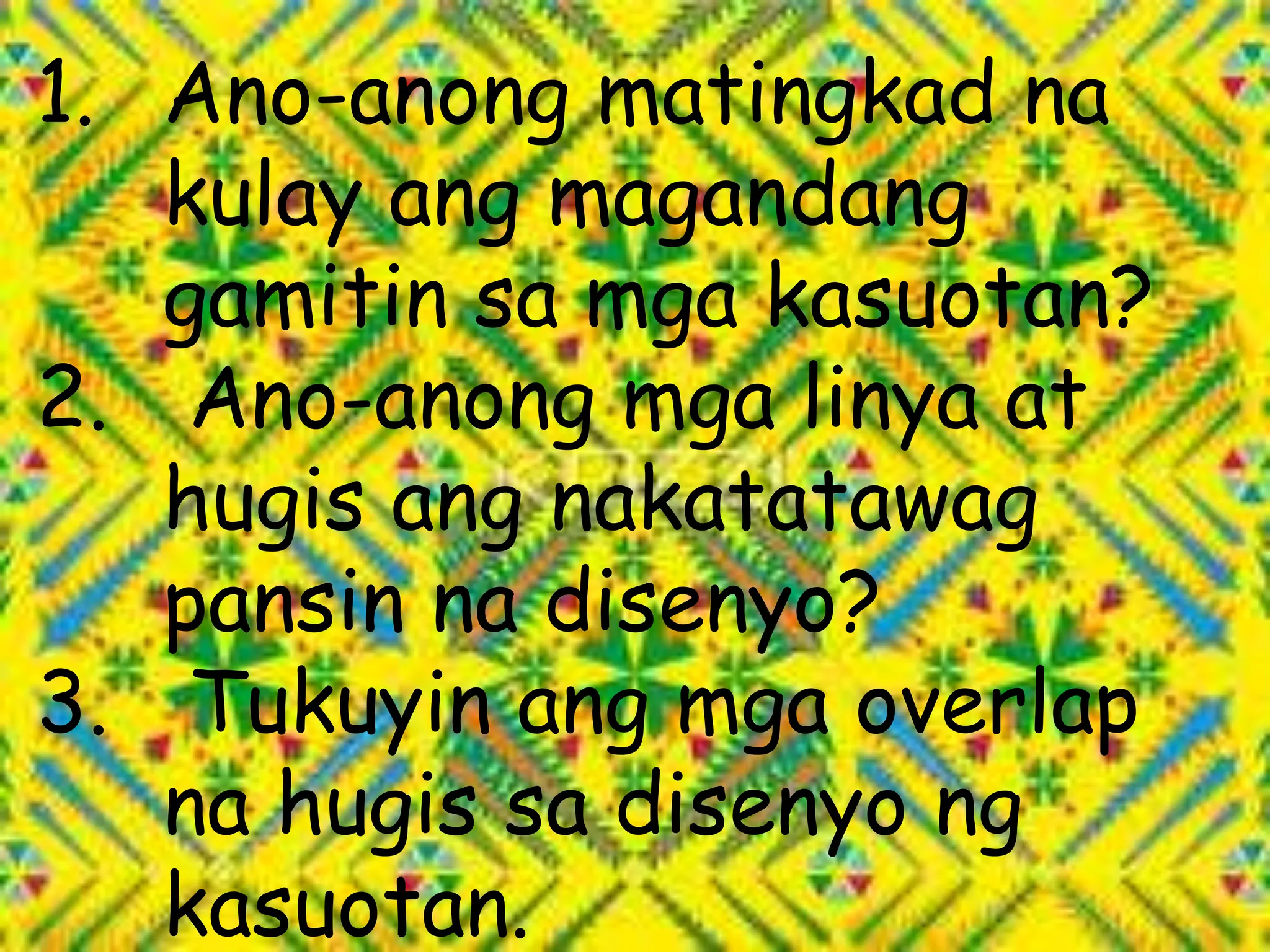 ARTS Y2 ARALIN 2 KASUOTAN AT PALAMUTING ETNIKO.pptx