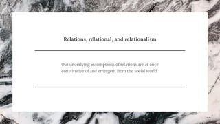 Relationalism in educational leadership research | PPT