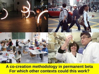 Co-creation methods by @Platoniq | PPT