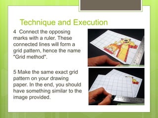 Art technique grid method | PPTX