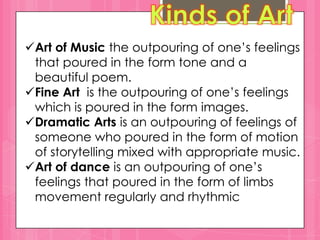 Art themes and purposes | PPTX