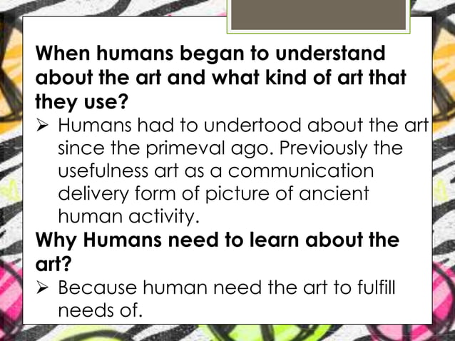 Art themes and purposes | PPTX