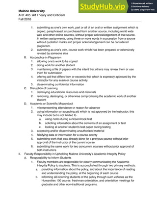 Art Theory And Criticism Syllabus | PDF