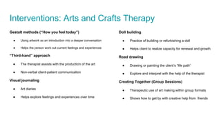 Art Therapy Interventions for Addiction Treatment | PPT