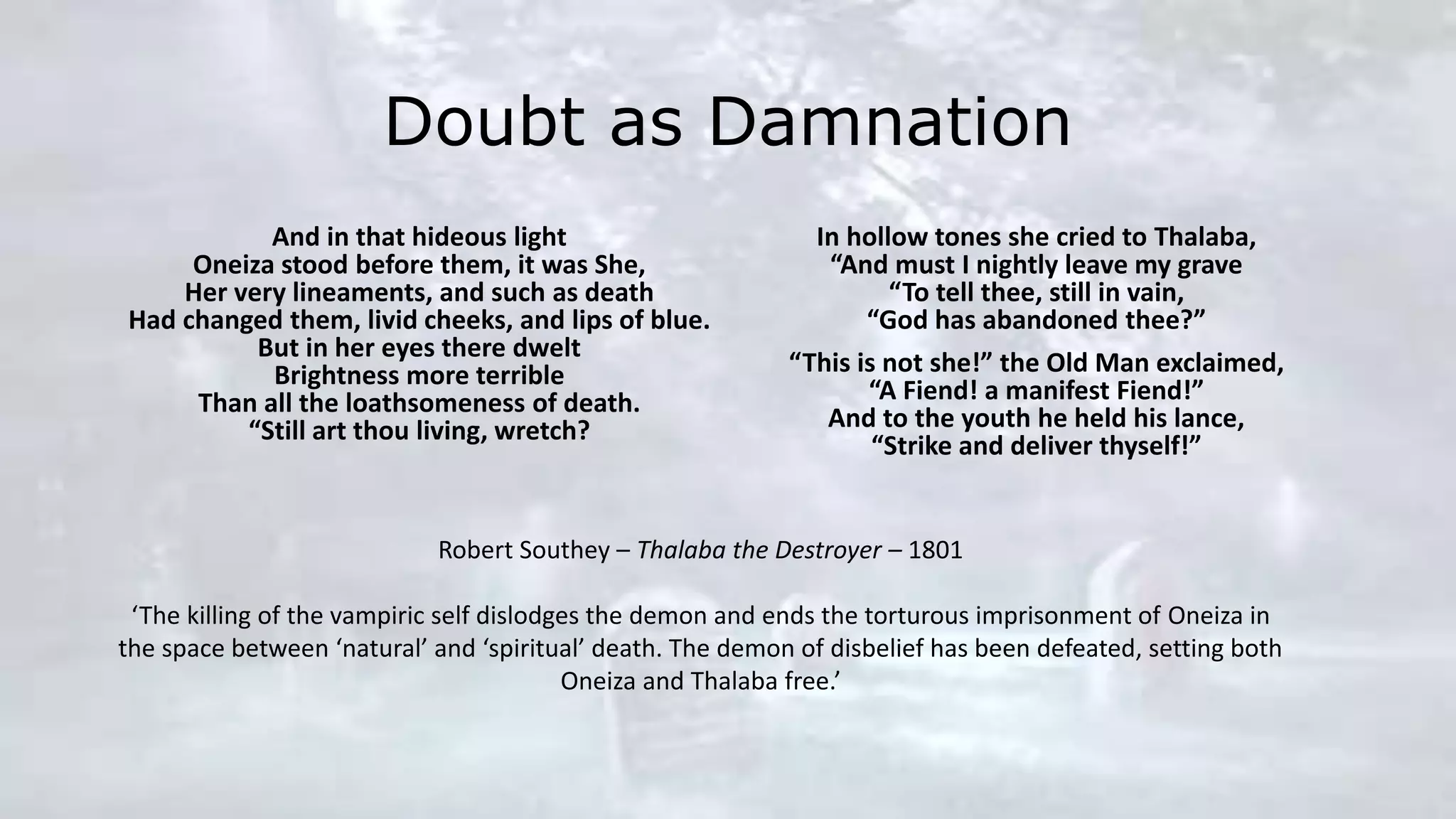 Romancing the Gothic: Early Gothic Vampires | PPTX