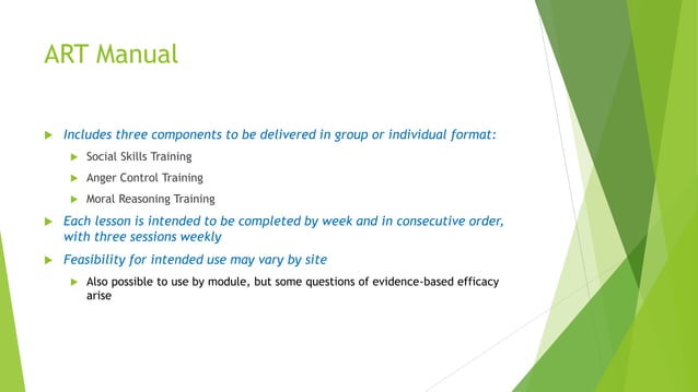 Aggression Replacement Training | PPTX