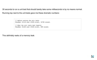 Analysing Memory Leaks | PPT
