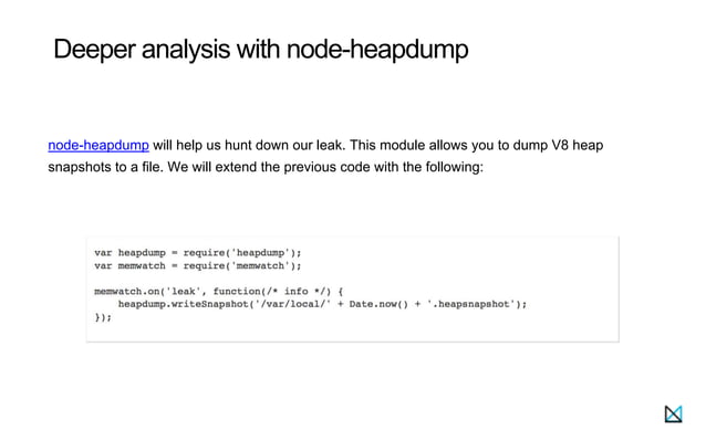 Analysing Memory Leaks Ppt