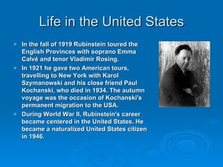 Artur Rubinstein g4 sto | PPT