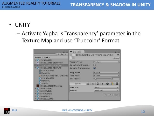 Augmented Reality Tutorial Transparency And Shadow In Unity