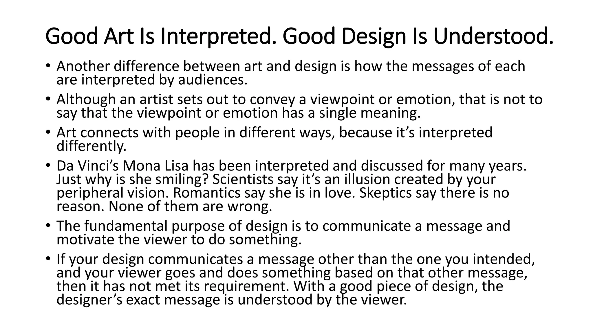 Art vs design | PPTX