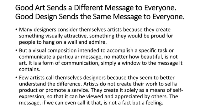Art vs design | PPTX