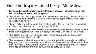 Art vs design | PPTX