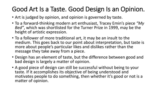 Art vs design | PPTX