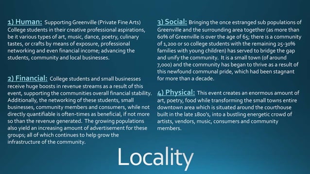 Art walk - Locality Development | PPT