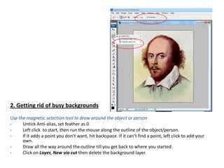 Artwork tutorial 1 making your image | PPT