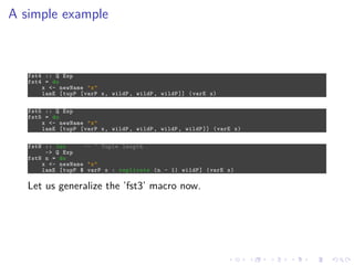 Template Haskell | PPT