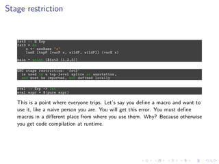 Template Haskell | PPT