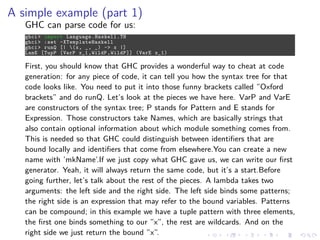 Template Haskell | PDF