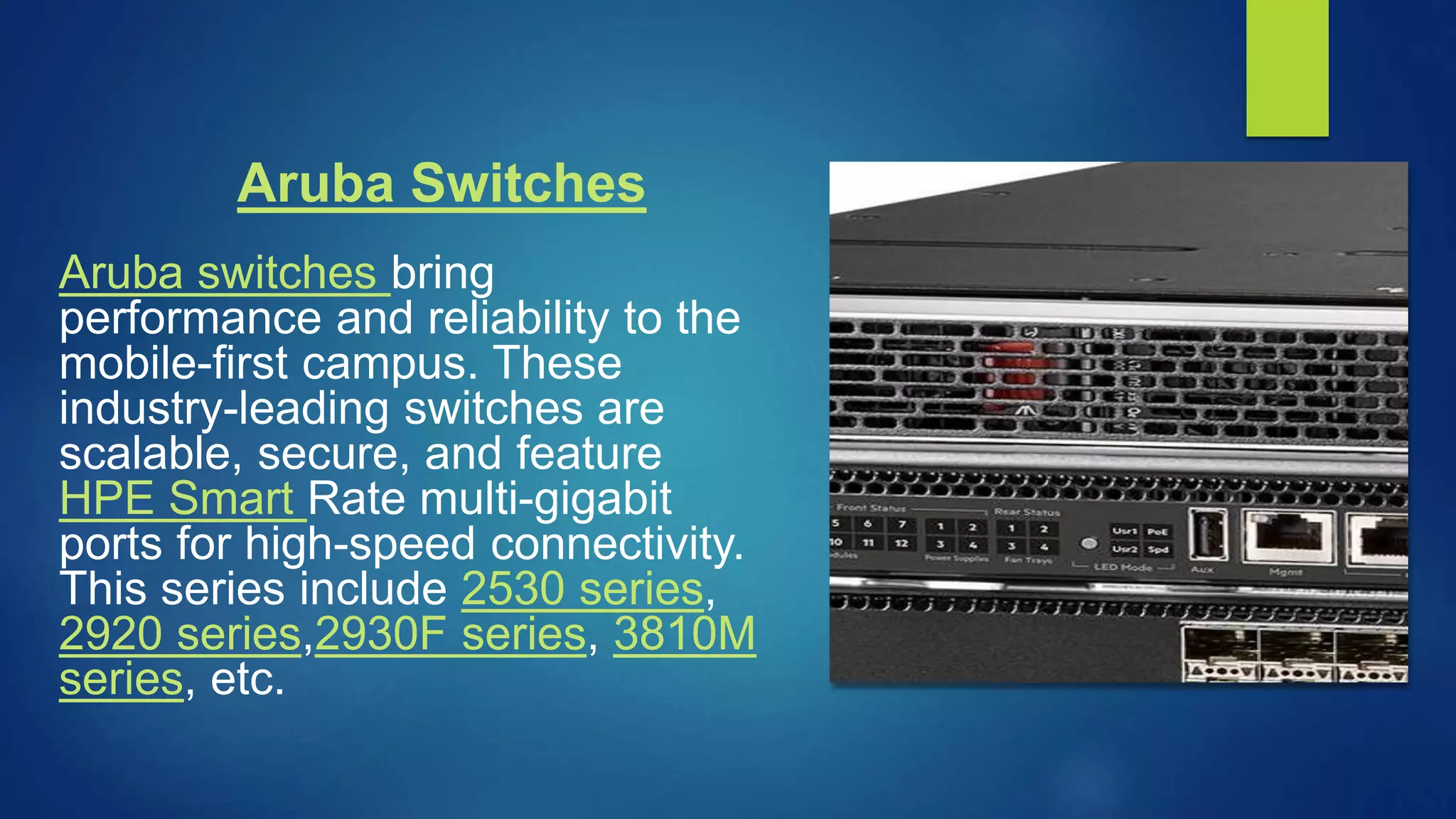 Aruba Networks | PPTX