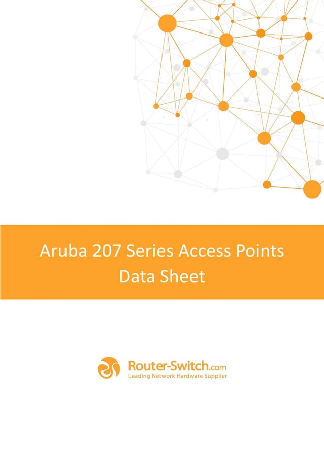 Aruba 207 Series Access Point Data Sheet | PDF | Operating Systems ...