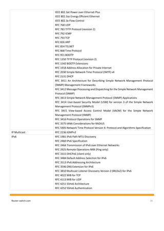 Aruba 2530 Switch Series Data Sheet | PDF