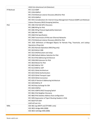 Aruba 2920 Switch Series Data Sheet | PDF