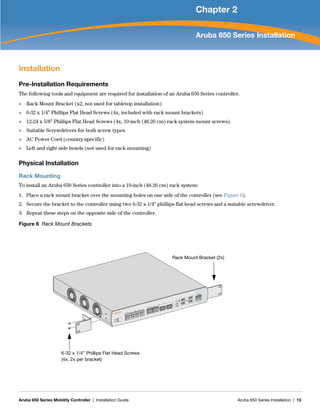 Aruba650 series ig | PDF