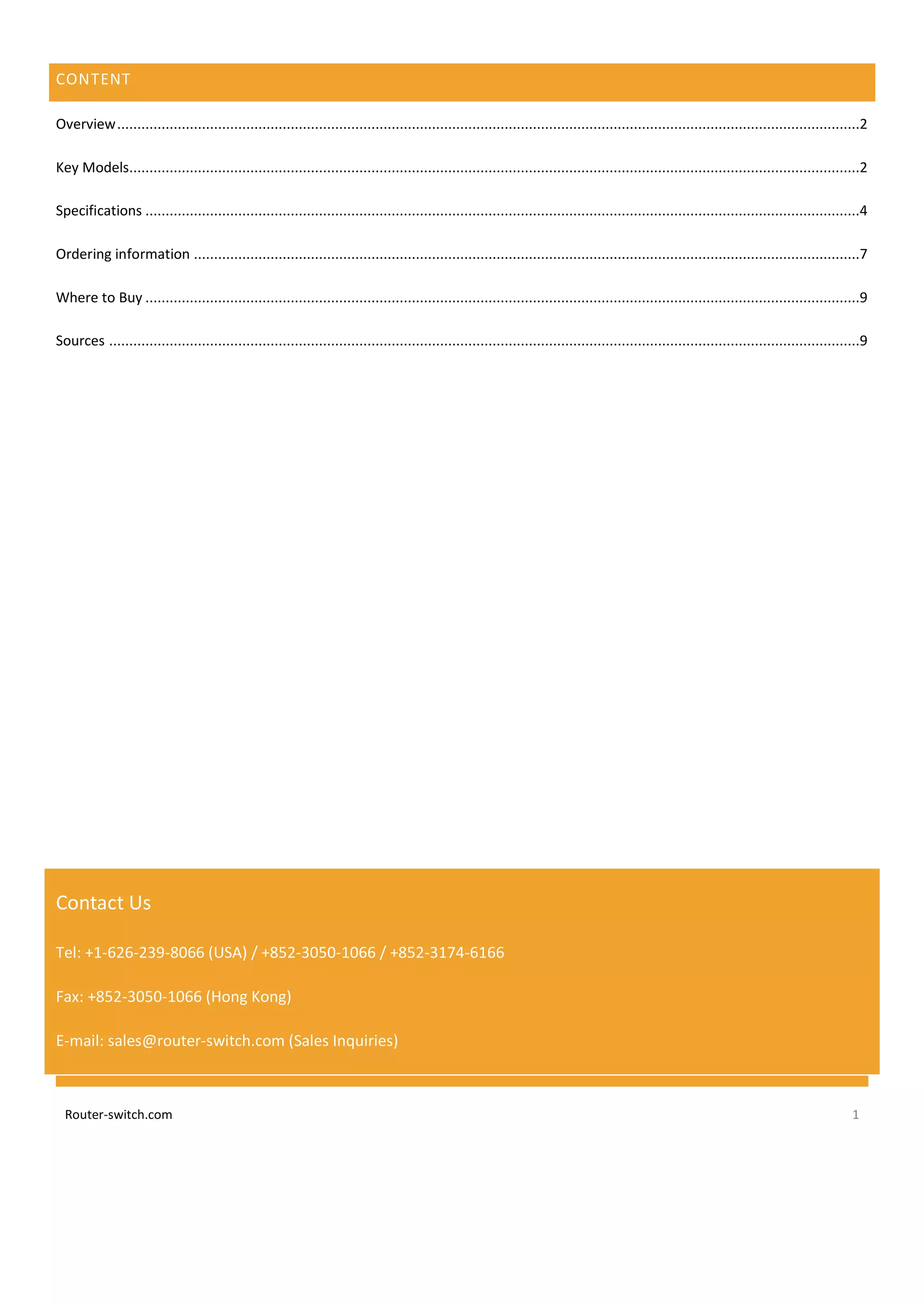 Aruba 7000 Series Mobility Controller Data Sheet | PDF