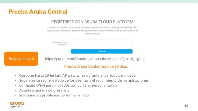 Descubre Aruba Central: La Gestion Cloud IT Más Avanzada