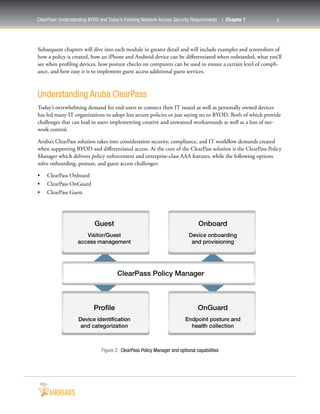 Aruba clearpass ebook_chpt1_final | PDF