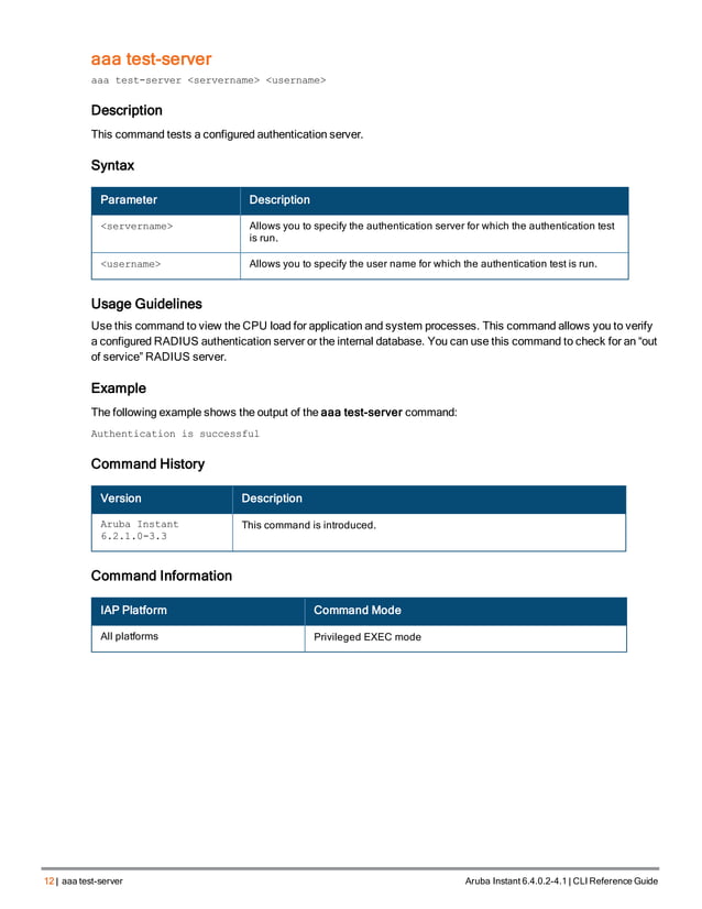 Aruba Instant 6 4 0 2 4 1 Command Line Interface Reference Guide Pdf
