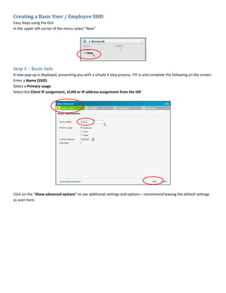 Aruba instant iap setup rev3 | PDF
