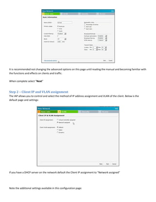 Aruba instant iap setup rev3 | PDF