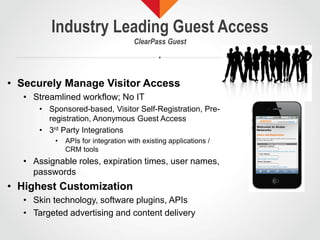 Aruba Networks - Overview ClearPass | PDF