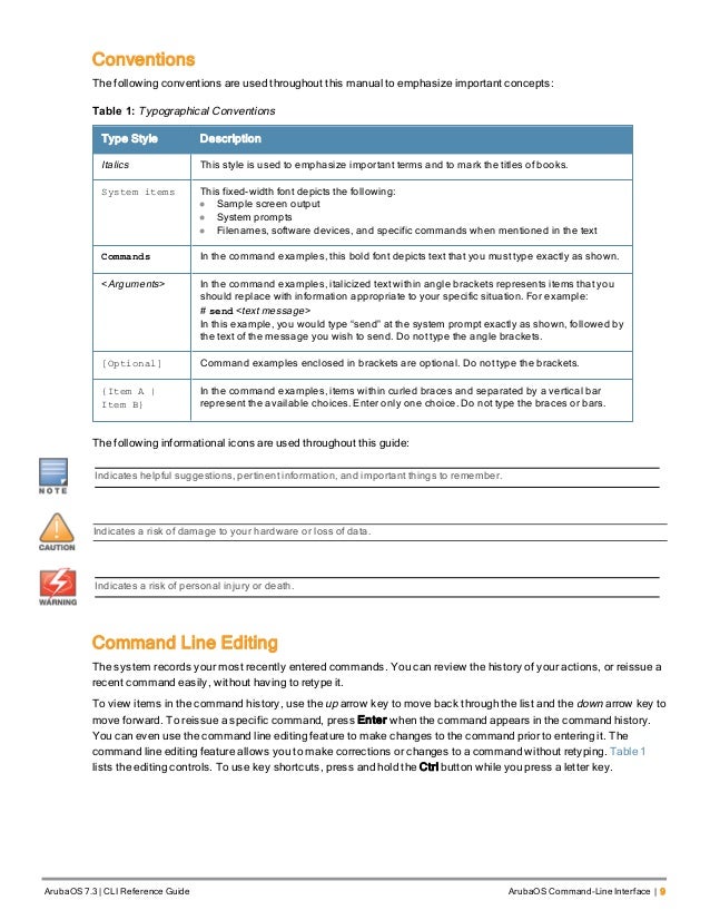 Aruba Os 7 3 Command Line Interface Reference Guide