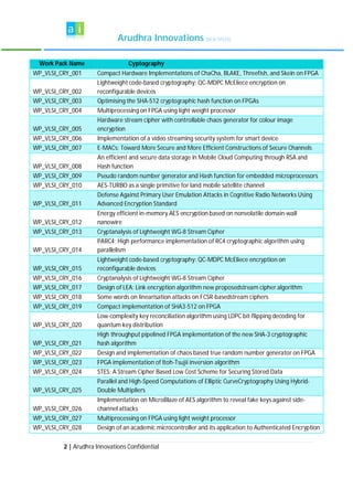 VLSI IEEE 2014 TITLES | PDF