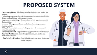 project for hospital management system using html | PPT