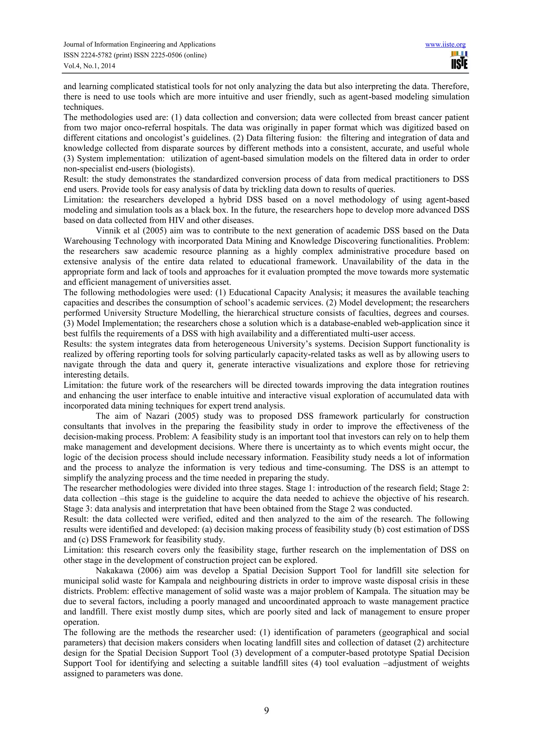 A rule based higher institution of learning admission decision support system | PDF