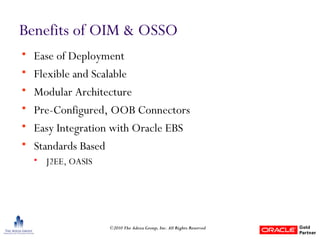 Arul NCOAUG presentation - Aug 2010 | PPT