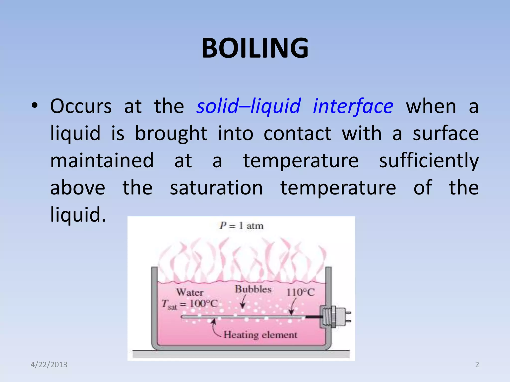 ANALYSIS OF BOILING CURVE AND FORCED CONVECTION BOILING | PPTX
